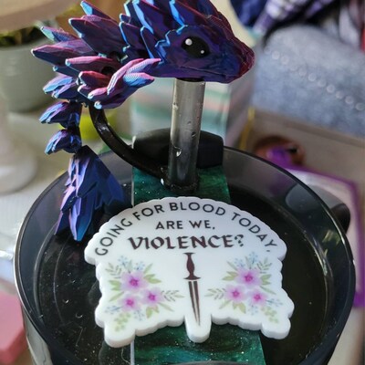 Black Chroma Style Gem Dragon 10mm Stanley Straw Topper 30oz 40oz - Etsy