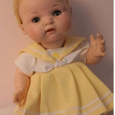Custom Hand-painted Baby Doll Portrait, Painting of Your Favorite Doll ...