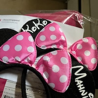 Personalized Mickey or Minnie Ears Custom Mickey Ears - Etsy