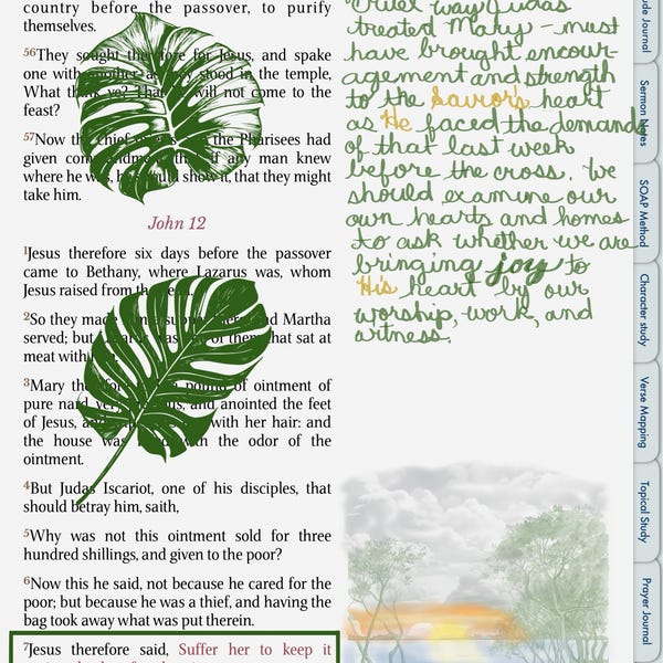 ASV Digital Journaling Bible | Reading Plan and Tracker | Bible Study ...