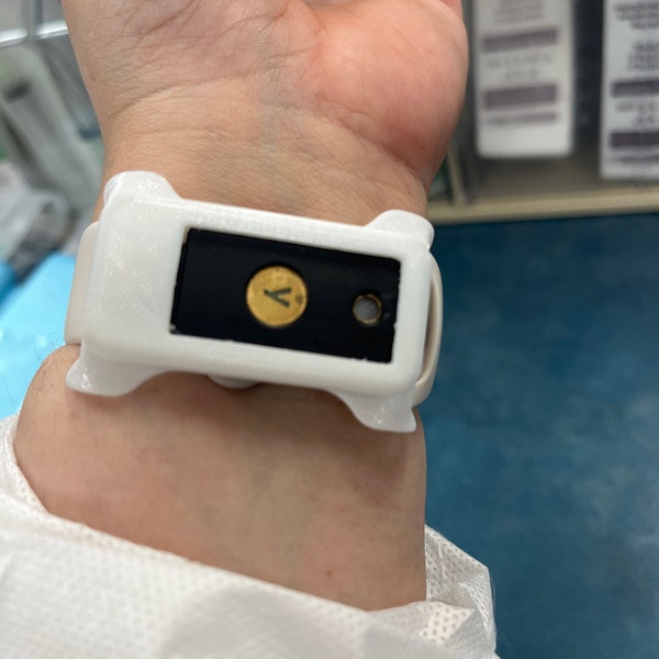 Yubikey 5 NFC Wristwatch Flexible Watch Band Holder - Etsy
