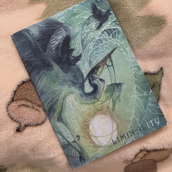 Liminality Volume 1- Art Booklet/ Zine, Watercolor Art Book, Mythology ...
