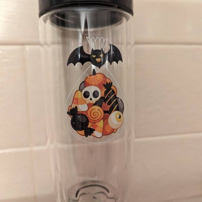 Pink Blob Charm Acrylic Keychain Waterproof Blue Blob Happy Friend - Etsy