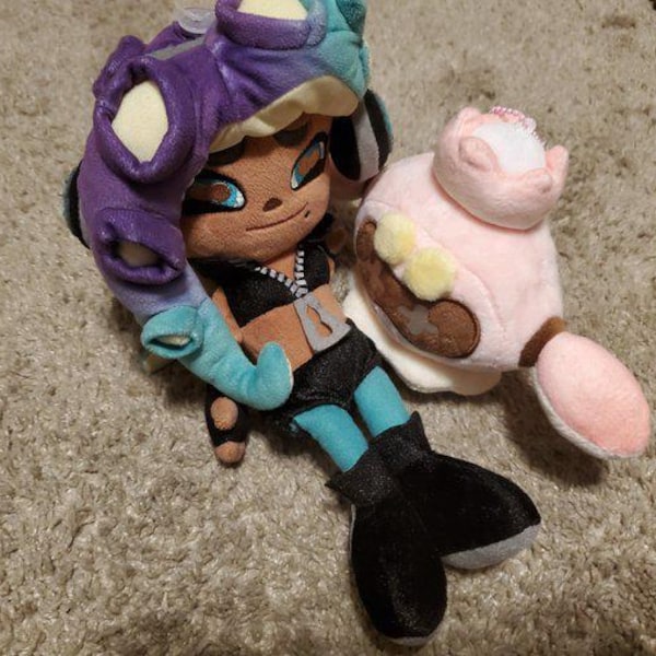 Splatoon Round Plush Salmon Fish Eggs Ita Bag Ita Bag Clear Vinyl ...