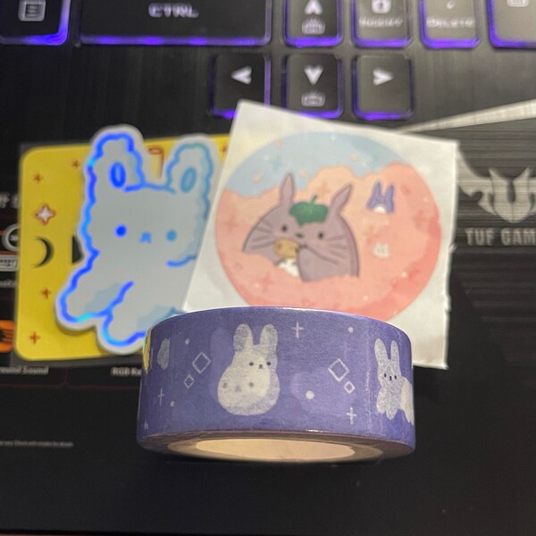 Whale Pal Sticker Bear - Etsy