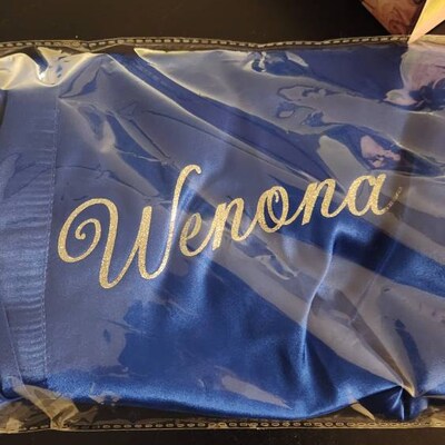 Royal Blue Bridesmaid Robes, Royal Blue Satin Robes, Royal Lace Robes ...