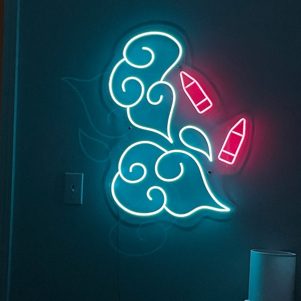 FNAF Roxanne Wolf LED Neon Sign, Custom Neon, Neon Light - Etsy