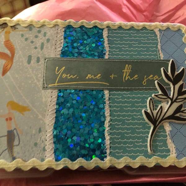 Christmas Junk Journal * Handmade Santa Diary * Interactive Scrapbook ...