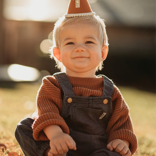 Rust Birthday Hat - Rust Party Hat - First Birthday - Birthday Party ...