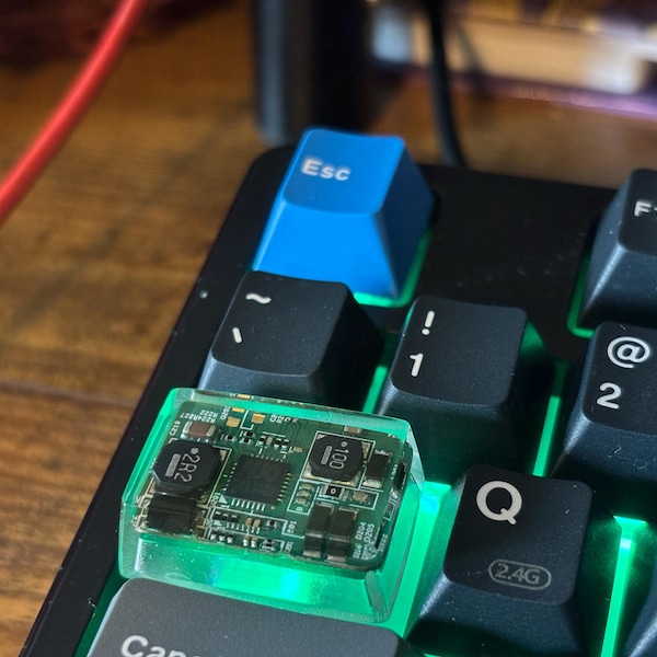 Circuit Board Chip Keycap, Artisan Keycap, Keycap Set for MX Cherry ...