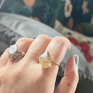 Natural Crystal Connector Gold Electroplated Gemstone - Etsy