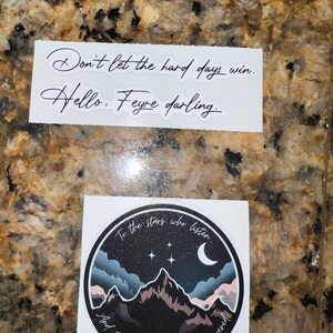 ACOTAR Officially Licensed Sticker to the Stars Who Listen - Etsy