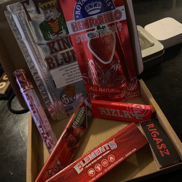 RAW SPIRIT BOX Wooden Rolling Tray Box With Cones, Papers and Tips Set ...