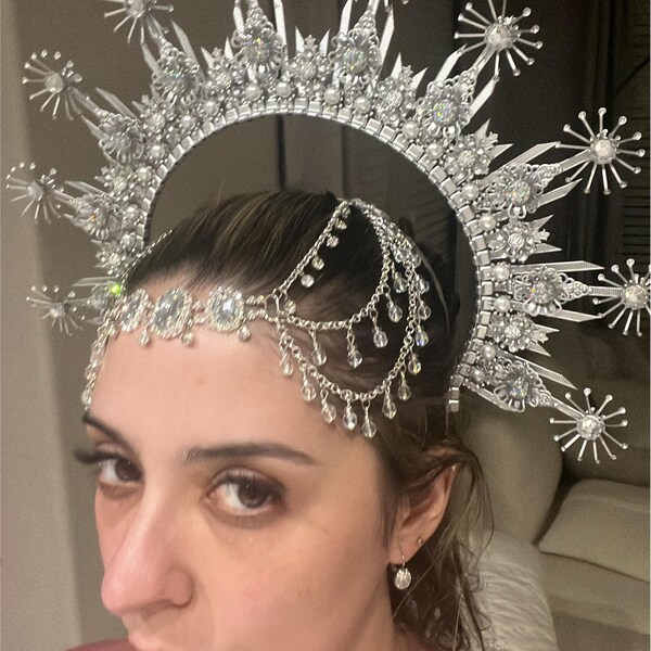 Aries Crown Zodiac Signs Celestial Headband Festival Fashion Gold Horns ...