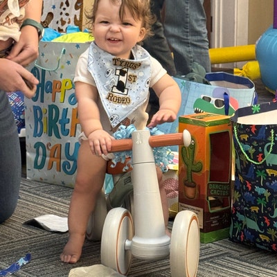 RODEO Back Number-personalized Cowboy-1st Birthday/rodeo Banner-high ...