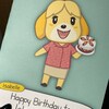Printable Isabelle Birthday Card | *digital Download* | Animal Crossing ...