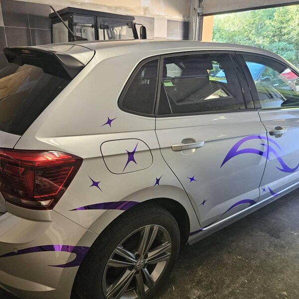 Blade of Fire Livery Left and Right Sides Custom Racing Decals Drift ...