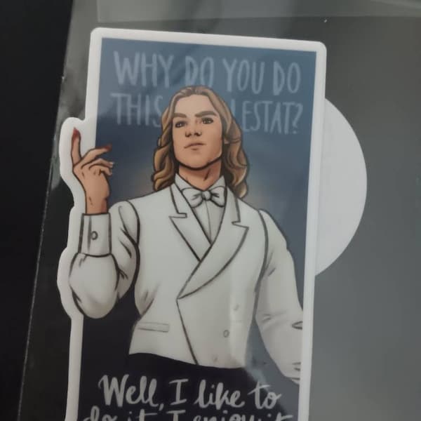 Lestat and Louis [interview With the Vampire] STICKERS - Etsy