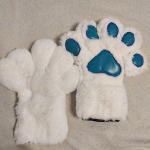 DIGITAL 5 Fingered Puffy Hand Paw Pattern for Fursuits PDF Download - Etsy