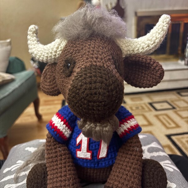 Bison, Bison Crochet Pattern, Crochet, Pattern, Bison Tutorial ...