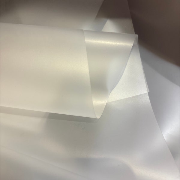 1/2 Yard Translucency TPU Fabric- Transparent Clothes Raincoat ...