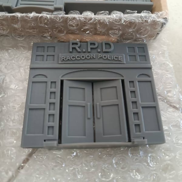 Resident Evil 2 and 3 Board Game RPD Double Door Upgrade - 1 X ...