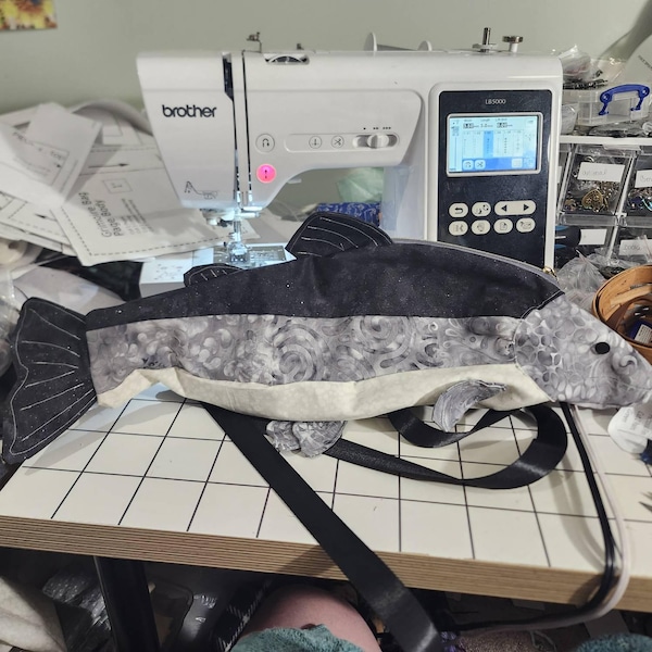 Rainbow Trout Fish Crossbody Bag Sewing Pattern - Etsy