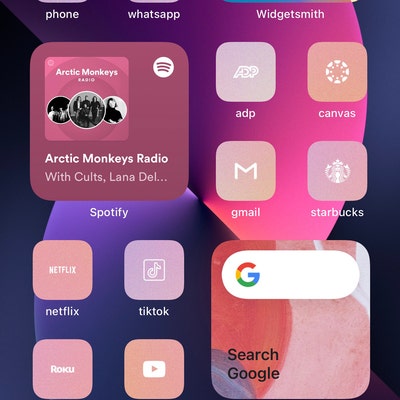 10.000 Pastel Gradient App Icons Pink Aesthetic App Icon - Etsy