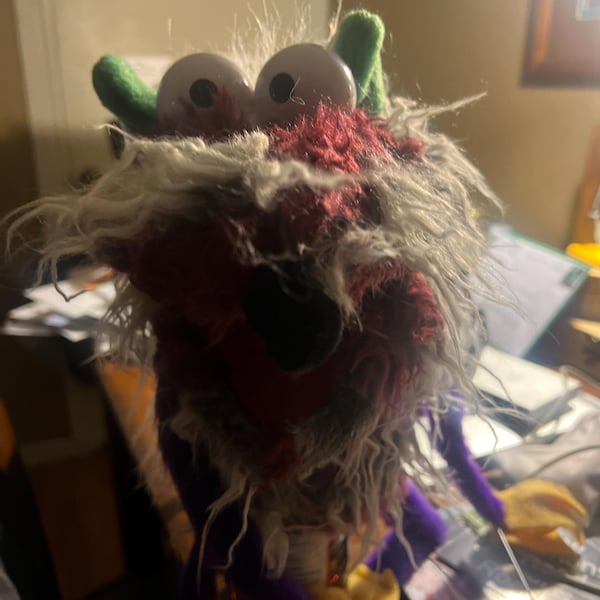 Rat Hand Puppet With Squeaker - Etsy