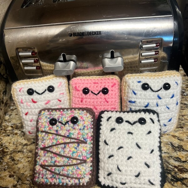 Toaster Pastry PDF Crochet Pattern Download - Etsy