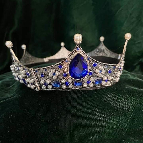 6 Pointed Baronial Coronet,hinged Crown Customized, Personalized ...