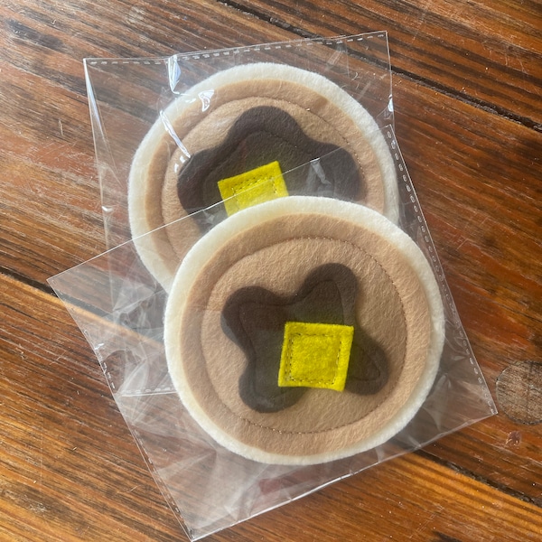Felt Food Play Pancake, Pretend Play Food, Breakfast, Toy Kitchen Foods ...