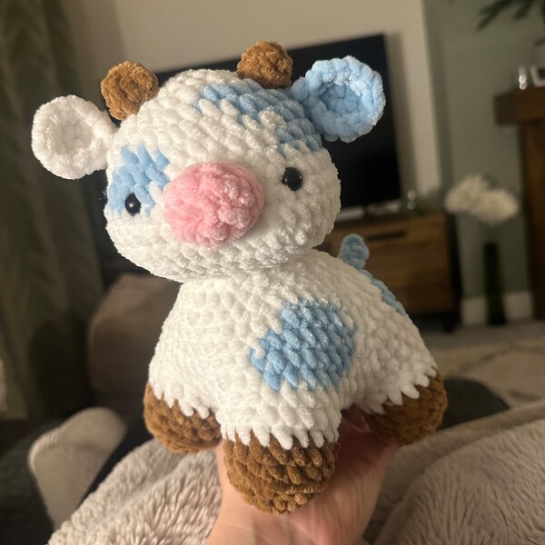 Big & Mini Cow Combo Crochet PATTERN - Etsy