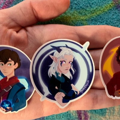 Dragon Prince Character Stickers - Etsy