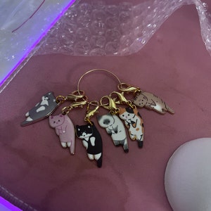 Stitch Markers Mushroom Characters for Crochet and Knitting Set of 4 ...