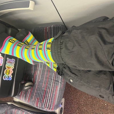 TENGA African Print Socks Kwanzaa Socks Bright Color Afro - Etsy UK