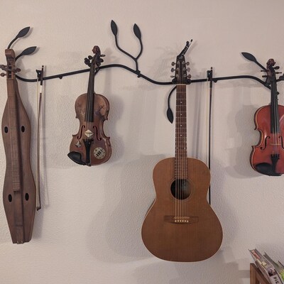 Branch Shaped Guitar Holder, Guitar Stand, Musical Instrument Rack ...