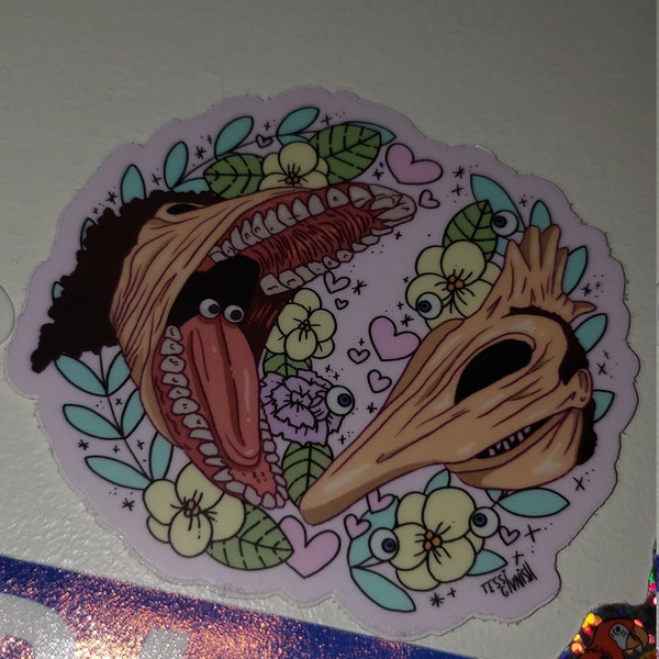 Barbara and Adam “beetlejuice” Sticker - Etsy