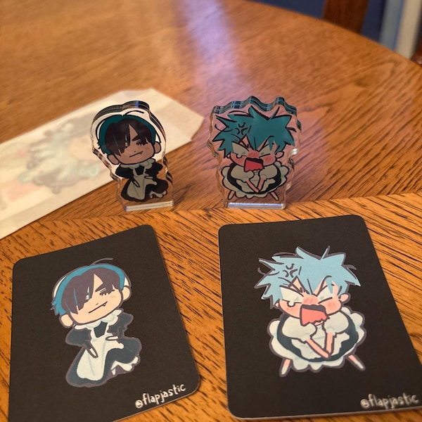 Maid Alien Stage Thick Acrylic Standees - Etsy