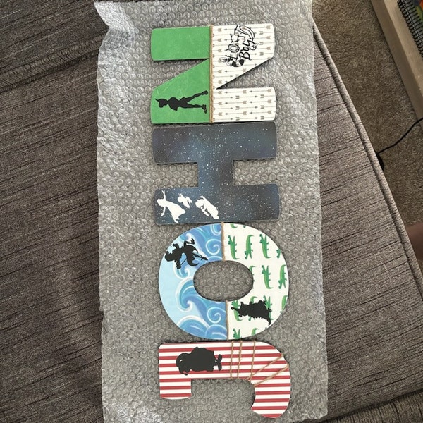 Peter Pan Theme Nursery Letters - Etsy