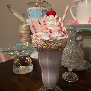 Fake Milkshake Prop All Flavours Made Retro American Diner - Etsy