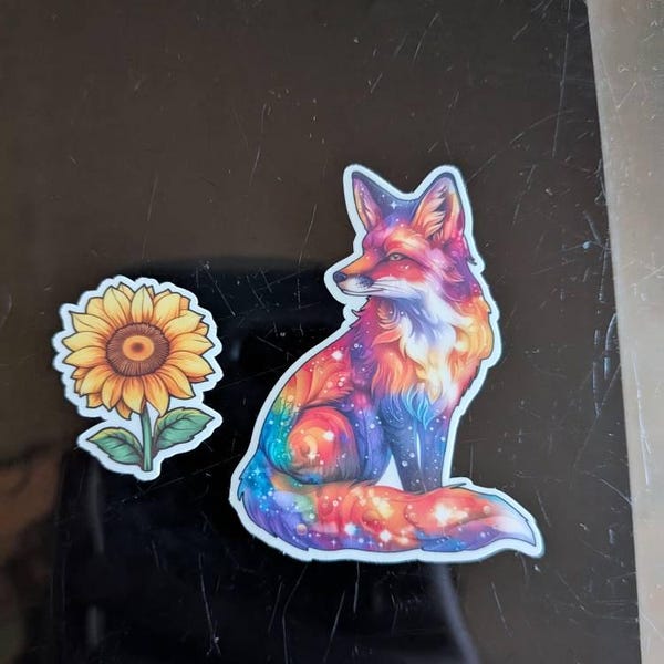Angry Wolf Head Vinyl Decal Sticker - Fierce and Bold Predator Design ...