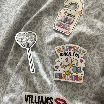 In My Kindle Era Pink Sticker, Bookish Sticker, Cute Book Sticker ...