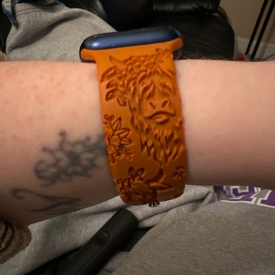 Highland Cow Watch Band for Apple Samsung 4western Boho Iwatch - Etsy