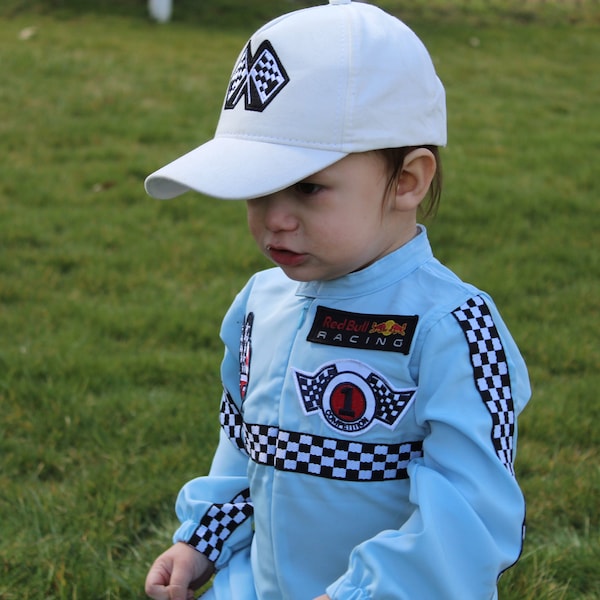 Custom Race Suit | Race Car Birthday | Halloween Costume | 1st Birthday ...