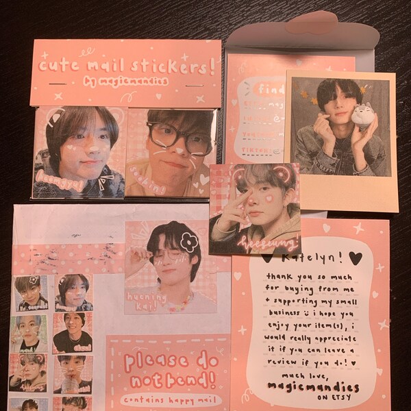 Zb1 Zerobaseone Mail Stickers! (pack of 18) | Cute Kpop Happy Mail ...