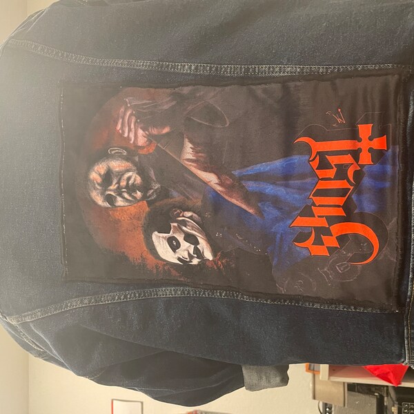 Papa IV Horror, Horror Band Inspired, Handmade Satin Patch - Etsy