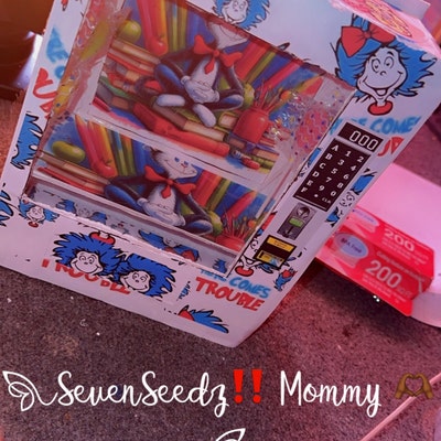 Vending Machine Easter Basket Template and Coin Slot Editable in ...