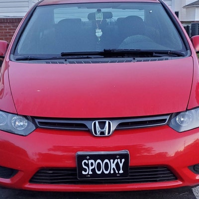 X-files Inspired SPOOKY Fox Mulder Car Tag / License Plate - Etsy