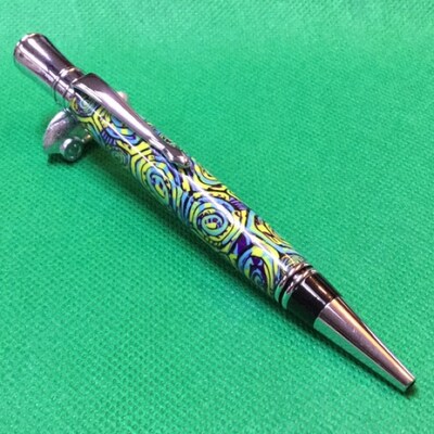 Executive Pen Kit Chrome 24 Kt Gold Gunmetal or Bushings Lathe Turning ...